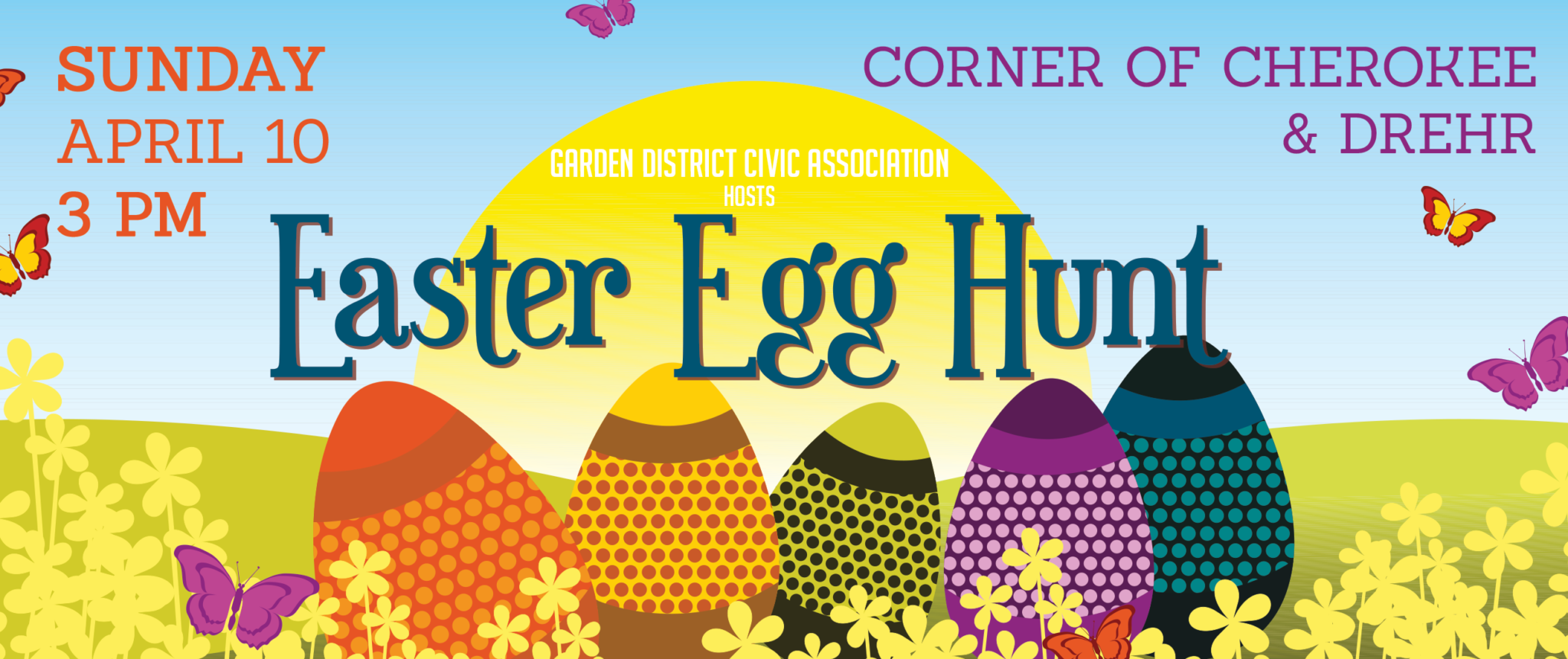Easter Egg Hunt 2022 - Garden District Civic Association